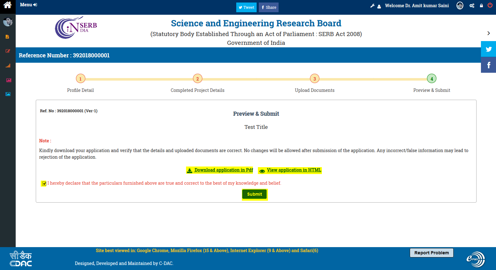 PI Guidelines - Proposal Submission for Distinguished Investigators ...