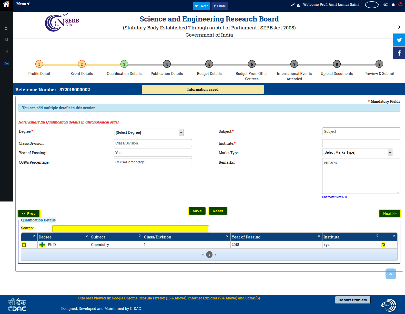PI Guidelines - Proposal Submission for International Travel Support Scheme
